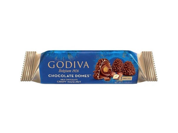 Godiva Domes Chocolate Crispy Hazelnut 30g – CAFELAX