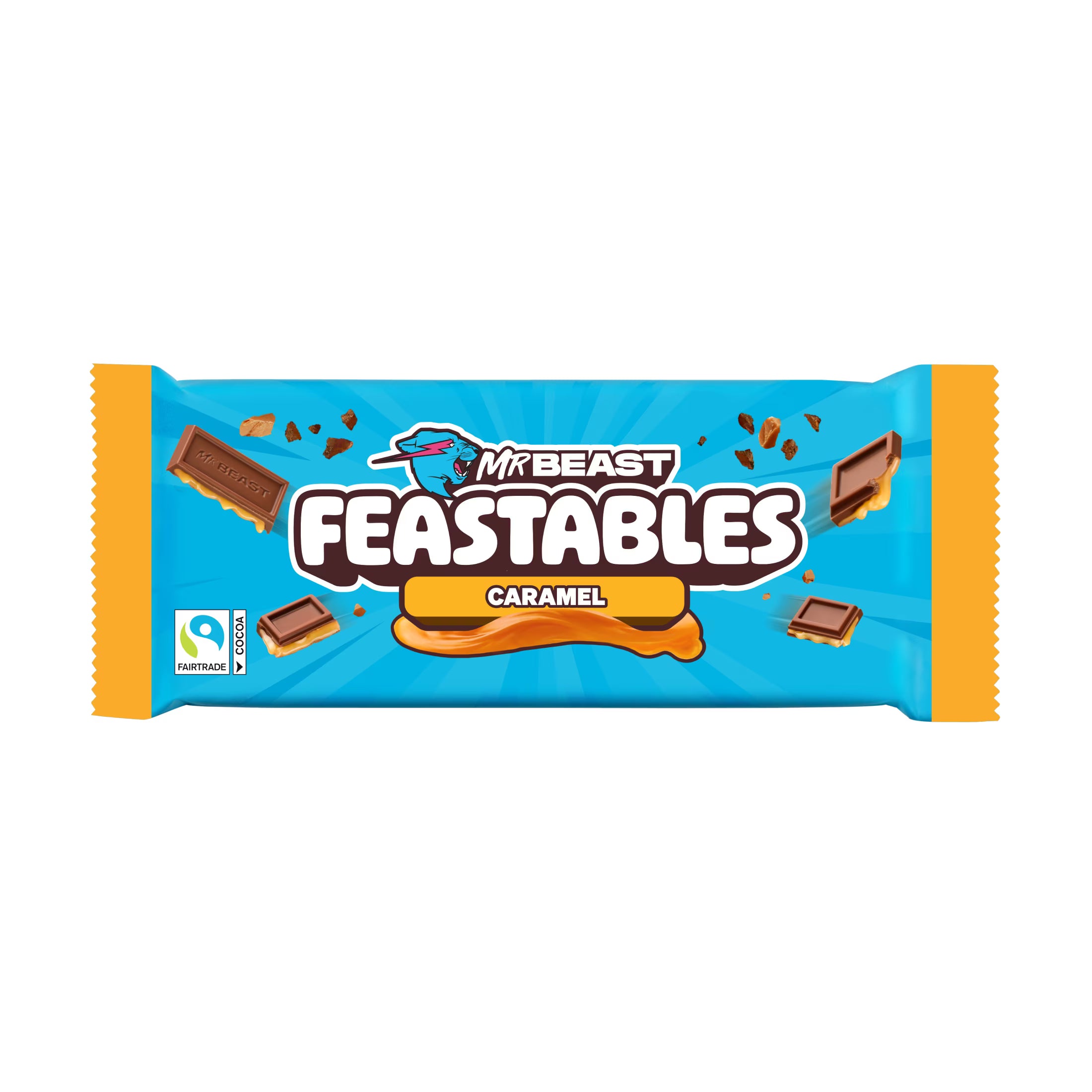 Mr Beast Feastables Caramel Chocolate 60g – CAFELAX