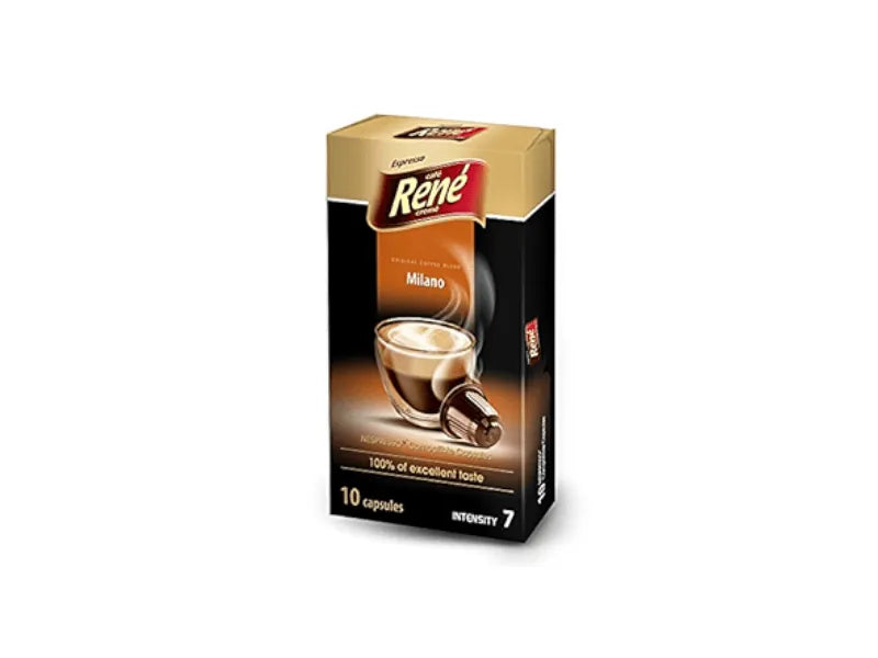 Cafe Rene Milano Coffee Capsules - 10 Capsules – CAFELAX
