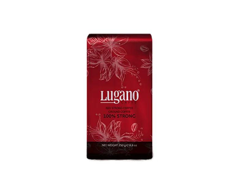 Lugano Strong Ground Coffee 250g – CAFELAX