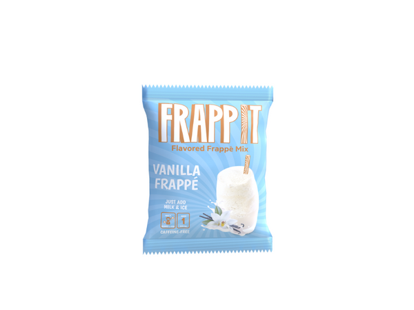 Frapp It Flavored Frappe mix Vanilla 1 Sachet – CAFELAX