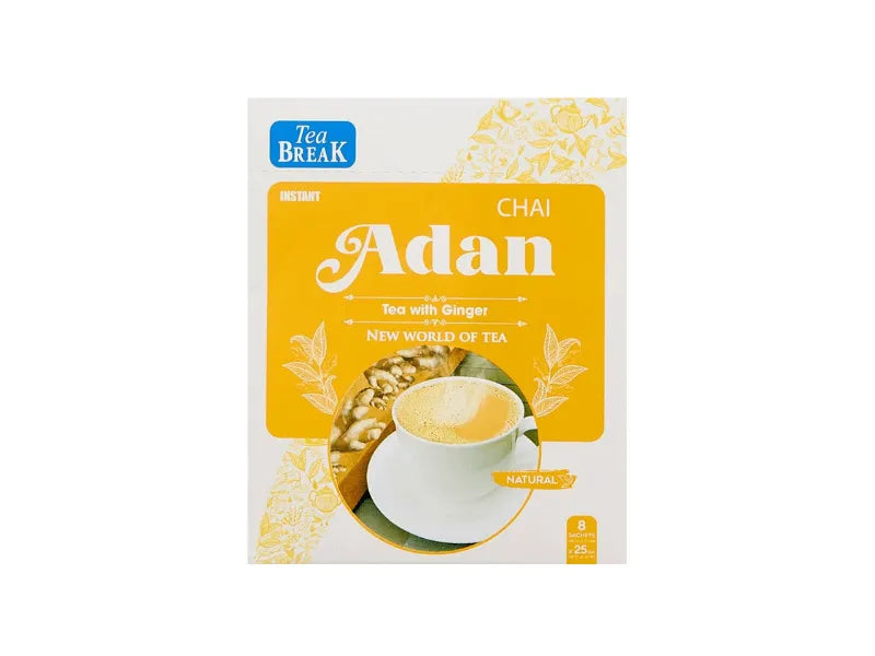 Tea Break Chai Adan With Ginger 8 Sachets – CAFELAX