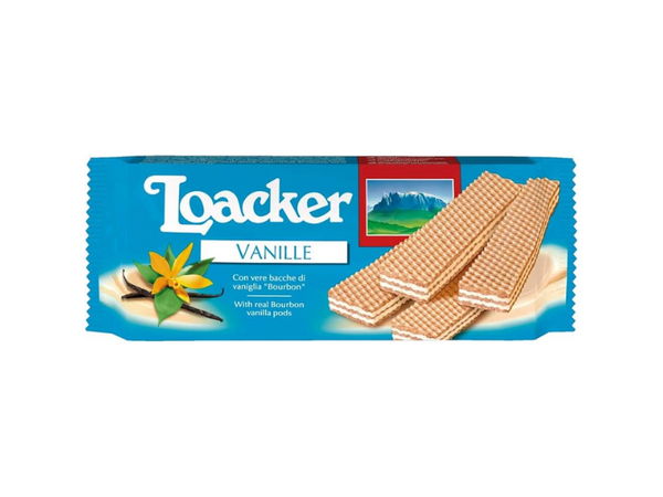 EX:" 10-2025 "Loacker Classic Vanilla Wafer 90g – CAFELAX