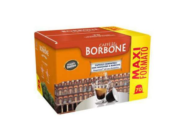 Borbone Miscela Decisa Palazzo Coffee Capsules - 70 Capsules – CAFELAX