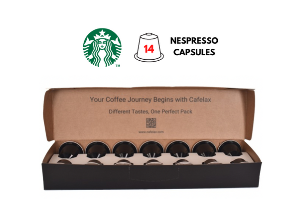 CAFELAX Variant Starbucks Capsules - 14 Capsules