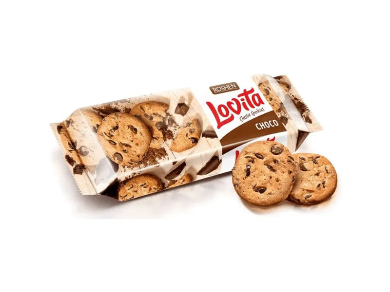 Roshen Lovita Classic Cocoa Cookies 150g – CAFELAX