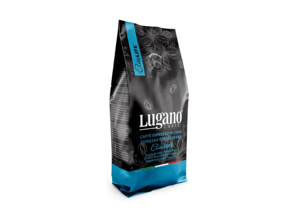 Lugano Elite Life Whole Beans Coffee 1 Kg – CAFELAX