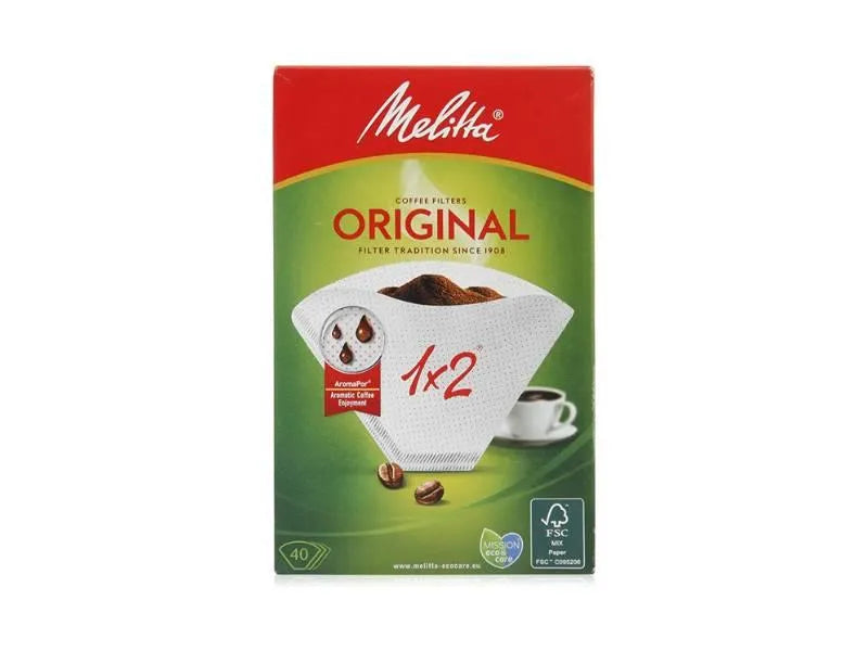 Melitta Original Filter Coffee Paper 2*1 - 40 Filter – CAFELAX