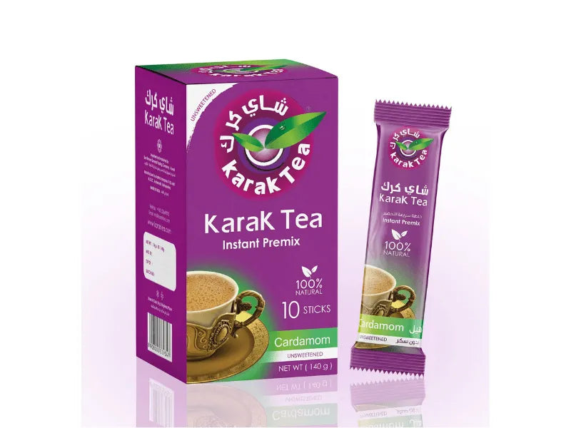 Karak Tea Unsweetened Cardamom 1 Sachet – CAFELAX