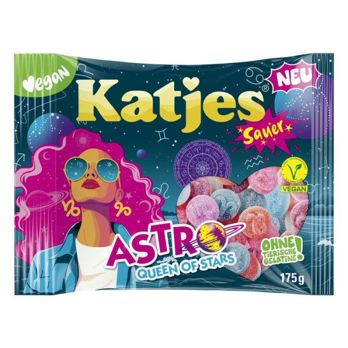 Katjes Astro Queen of Stars Candy 175g – CAFELAX