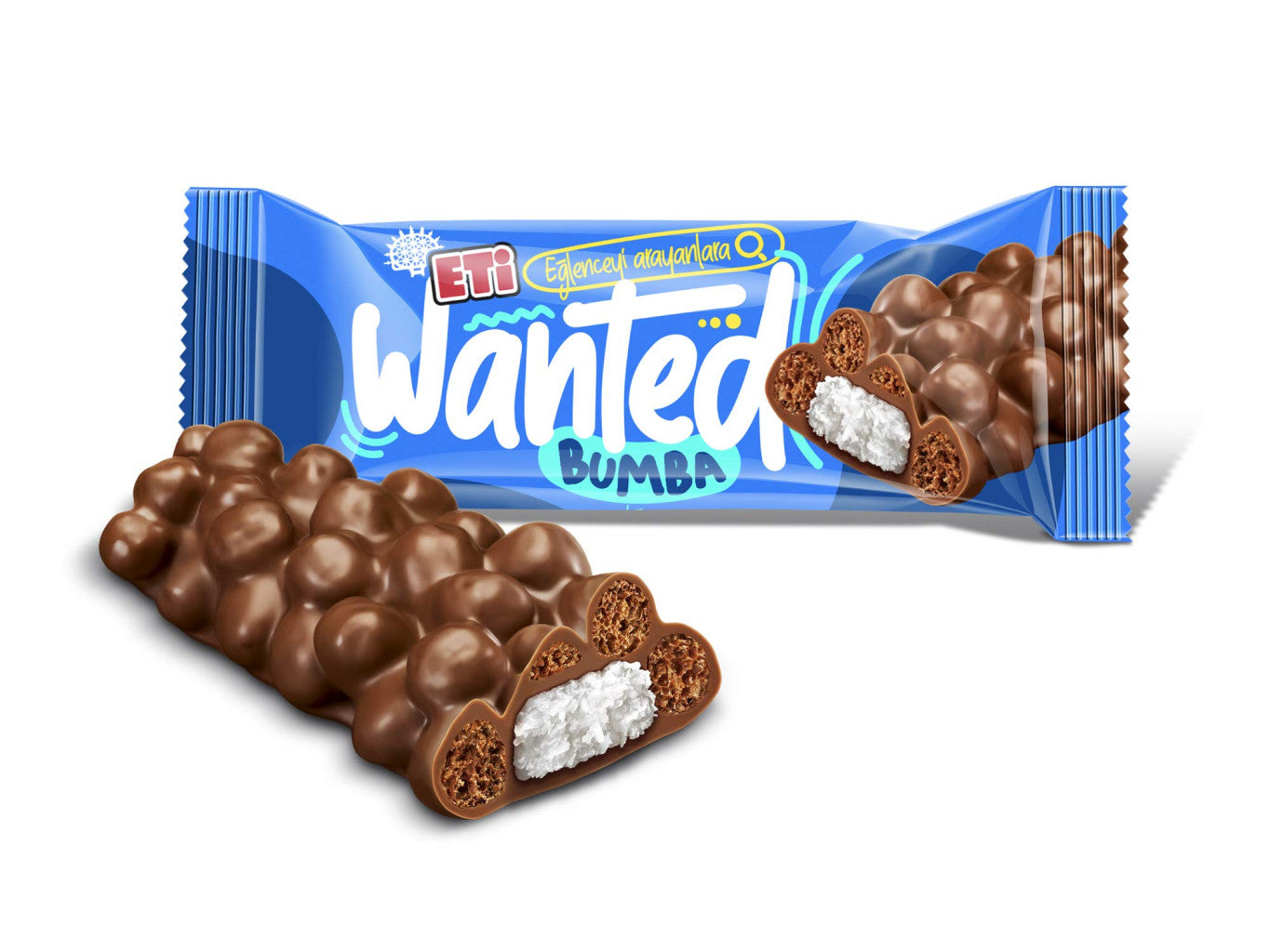 Eti Wanted Bumba Milk Chocolate Covered Coconut Bar 32g – CAFELAX