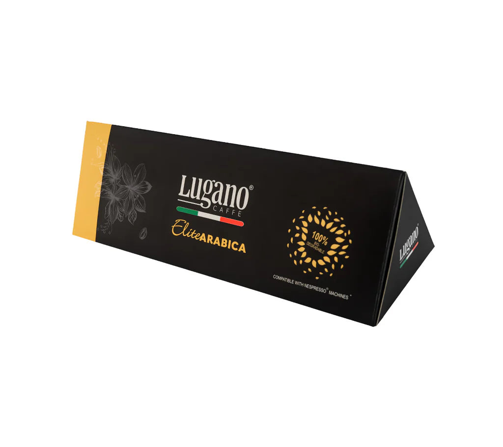 Lugano Elite Arabica Coffee Capsules - 10 Capsules – CAFELAX
