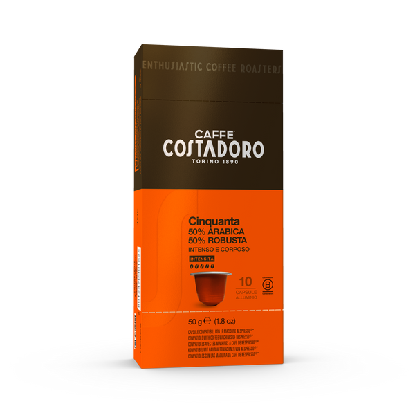 Caffe Costadoro Cinquanta Capsules - 10 Capsules – CAFELAX