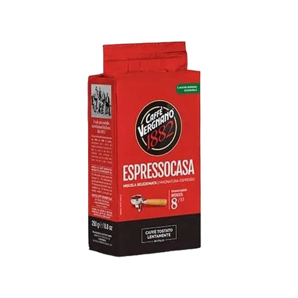 Caffè Vergnano Espresso Casa Ground Coffee 250g – CAFELAX