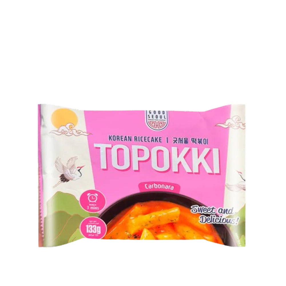 Toppoki Korean Ricecake Carbonara 133g – CAFELAX