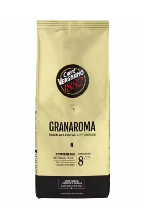 Caffè Vergnano Granaroma Miscela Classica Whole Beans Coffee 500g – CAFELAX