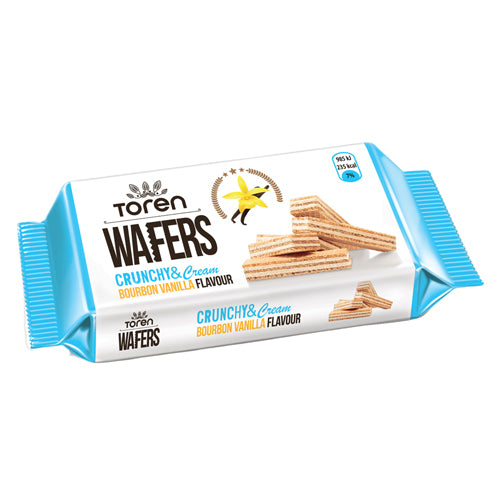 Toren Crunchy & Cream Bourbon Vanilla Wafer 55g – CAFELAX