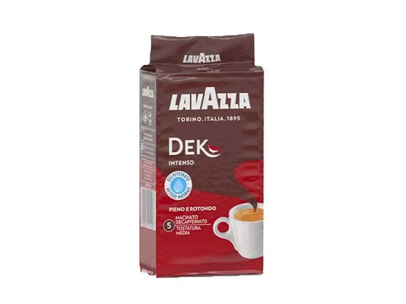 Lavazza Dek Intenso Ground Coffee 250g – CAFELAX