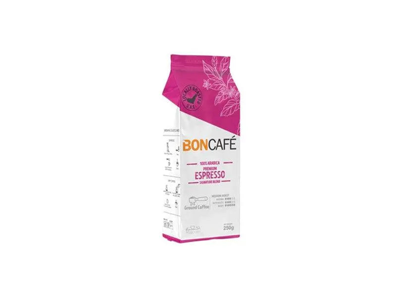 Boncafé 100% Arabica Espresso Ground Coffee 250g – CAFELAX