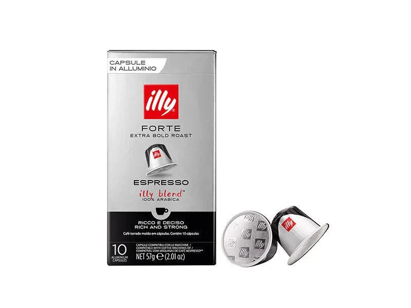 "15-12-2024" illy Espresso Forte Coffee Capsules - 10 Capsules – CAFELAX