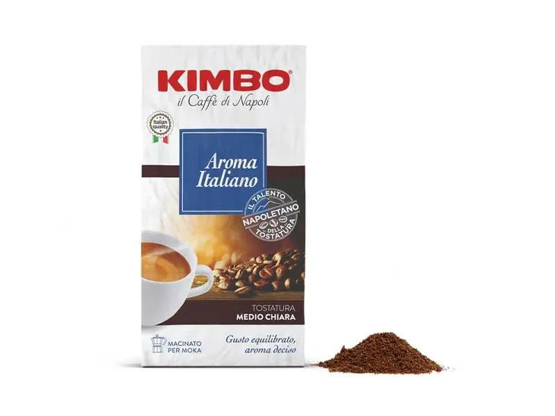 Kimbo Aroma Italiano Ground Coffee 250g – CAFELAX