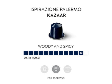 Nespresso Kazaar Coffee Capsules - 10 Capsules – CAFELAX