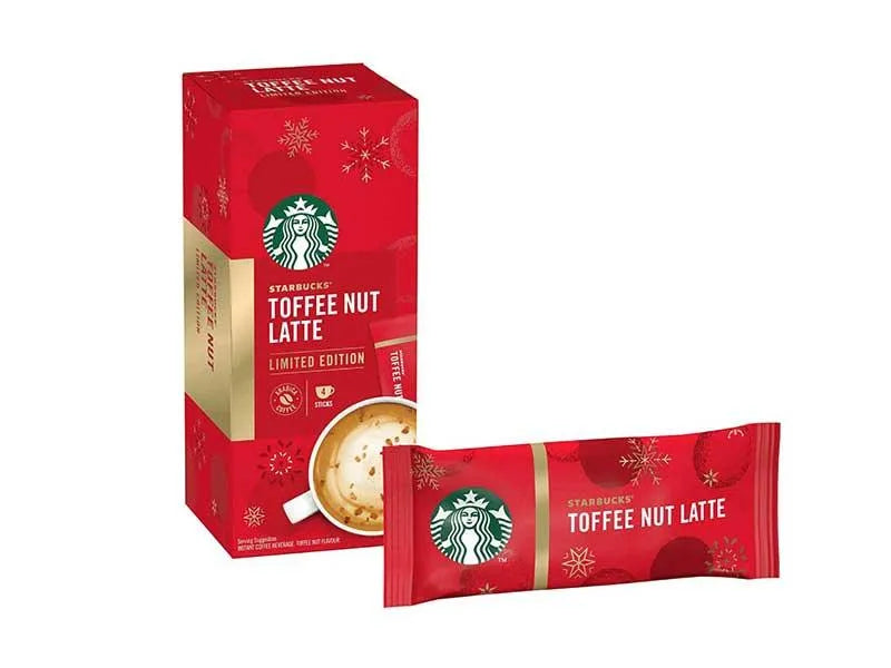 Starbucks Toffee Nut Latte Premium Instant Coffee - 1 Sachet – CAFELAX