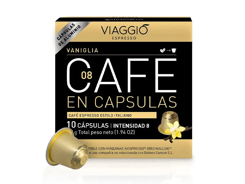 Viaggio Vaniglia Coffee Capsules - 10 Capsules – CAFELAX