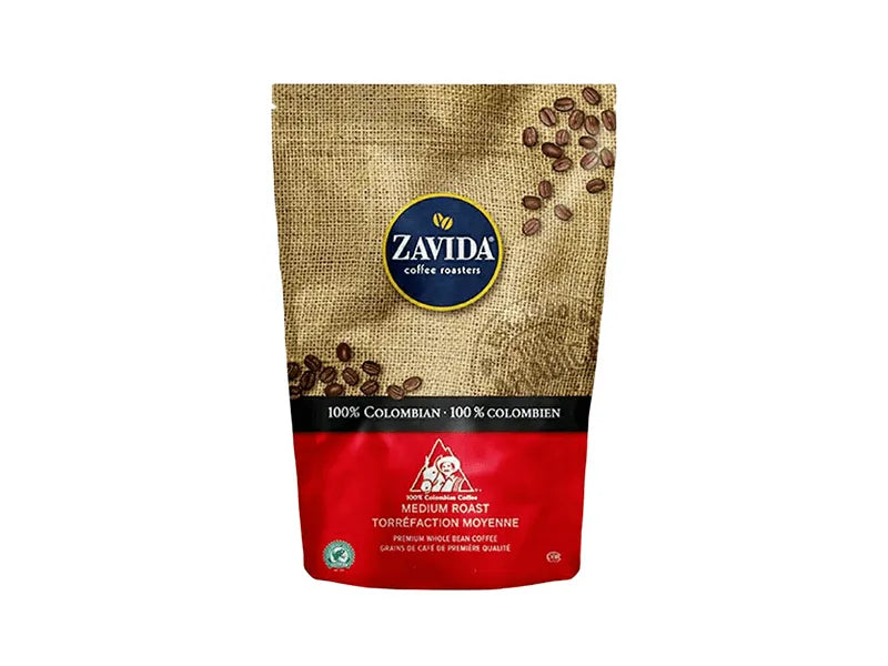 Zavida 100% Colombian Sugar Free Whole Beans Coffee 340 g – CAFELAX