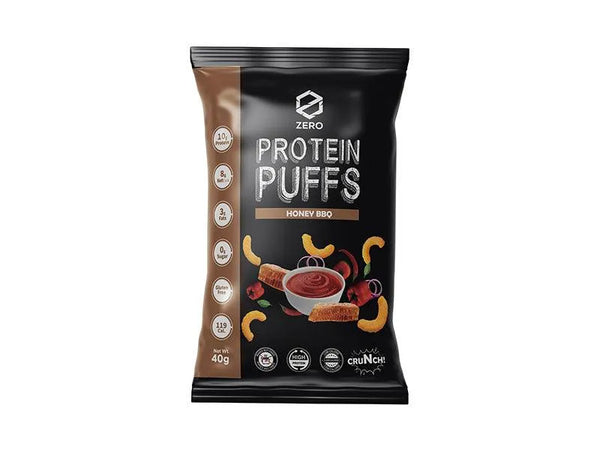 Zero Honey BBQ Protien Puffs 10g Protien - 40g - 20 Pieces – CAFELAX