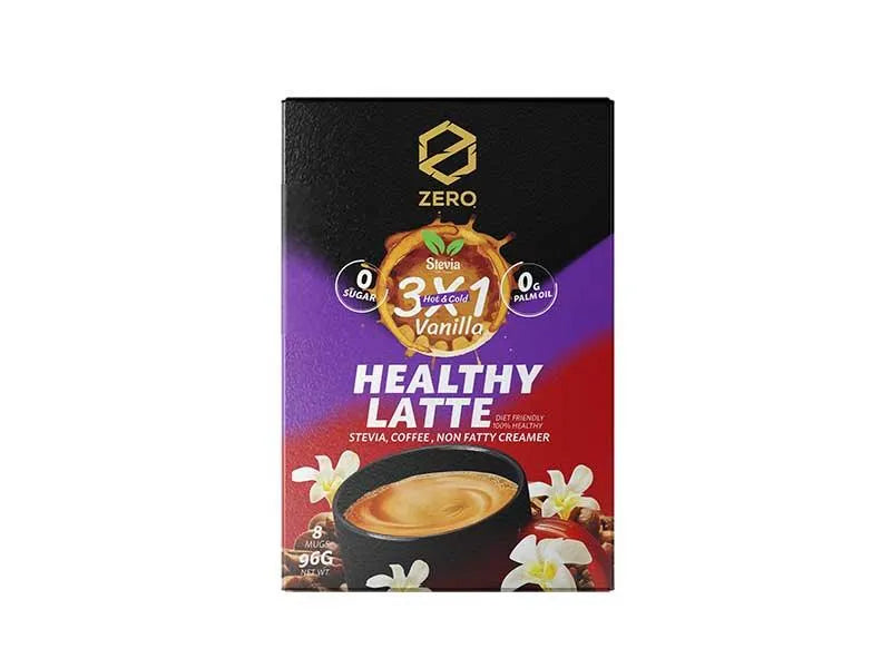 Zero Vanilla Healthy Latte 8 Sachets – CAFELAX